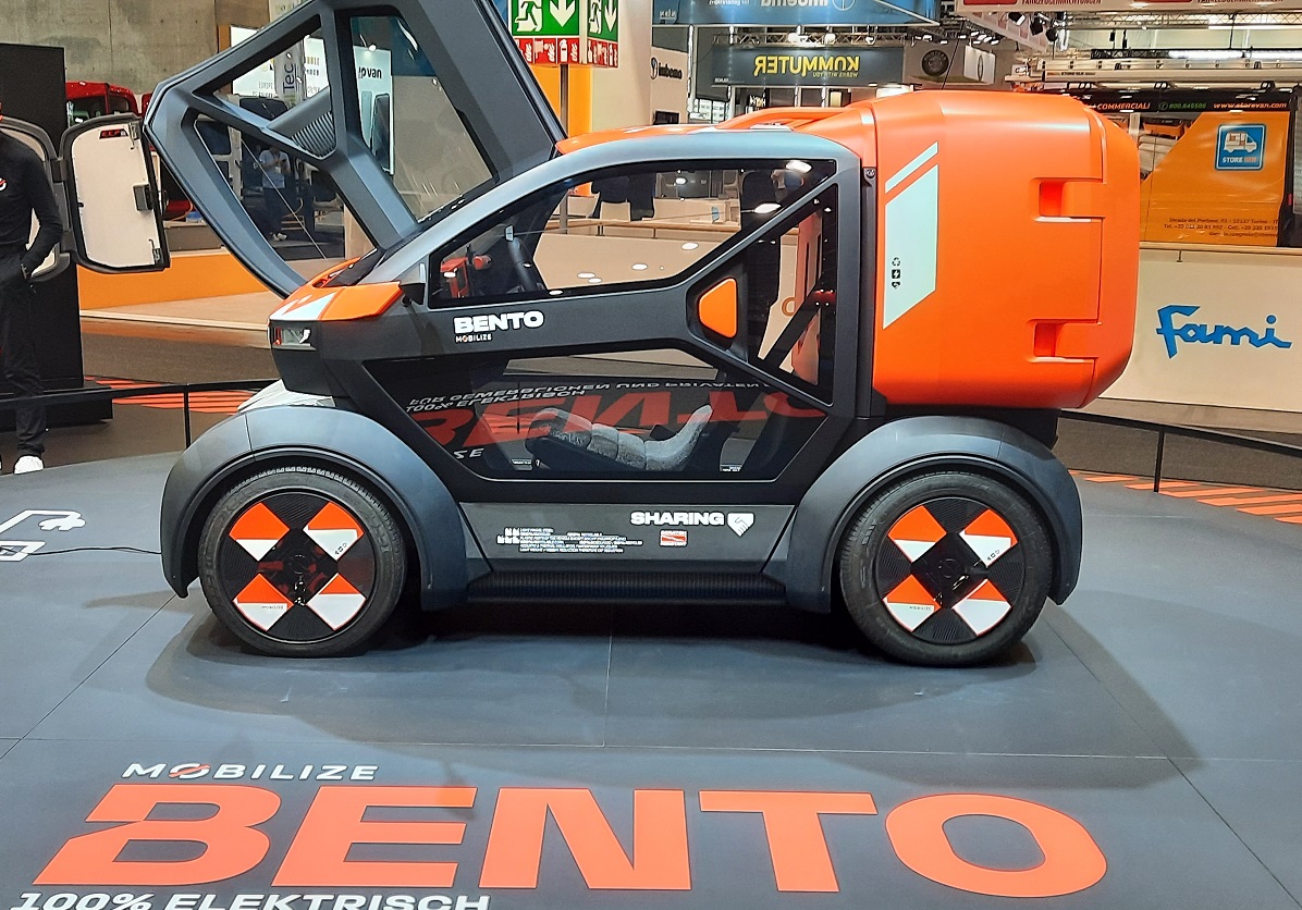 Renault Bento der neue vollelektrische Kleintransporter